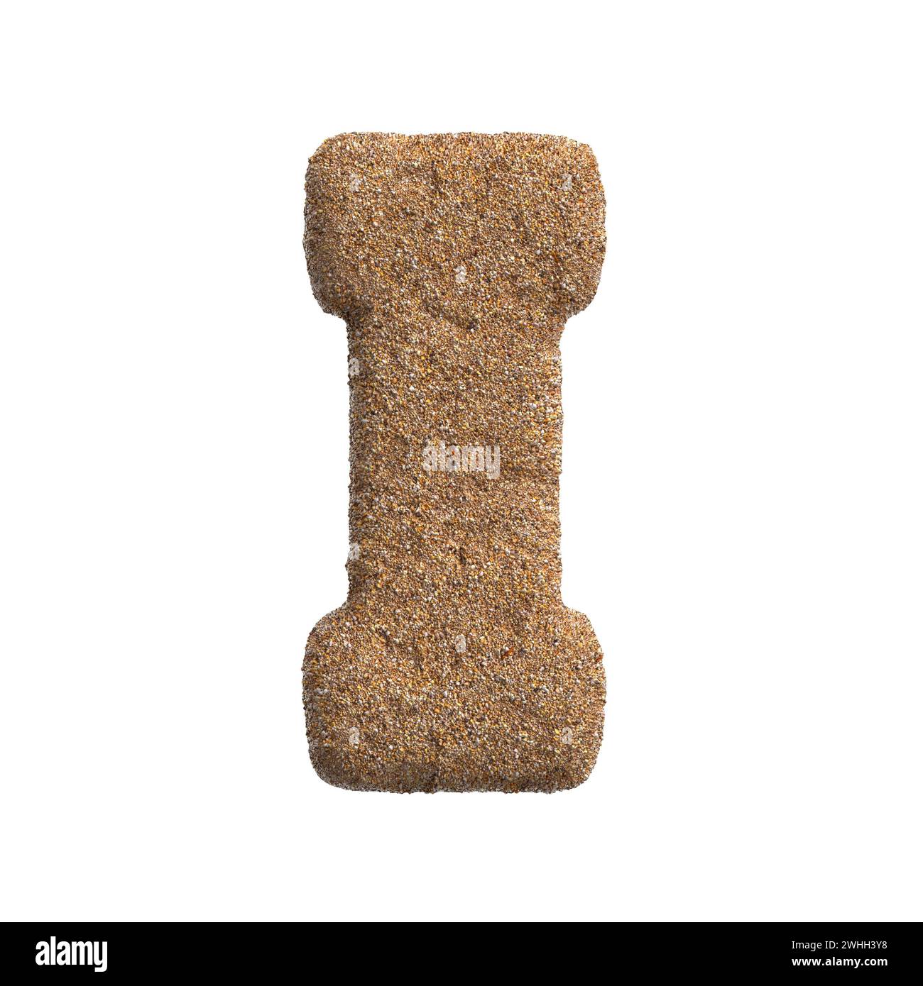 Sand letter I - Capital 3d beach font - Holidays, travel or ocean ...