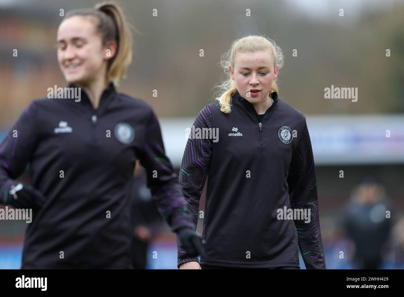 Crawley, UK. 21 January 2024. Mari Ward during the WSL fixture between ...