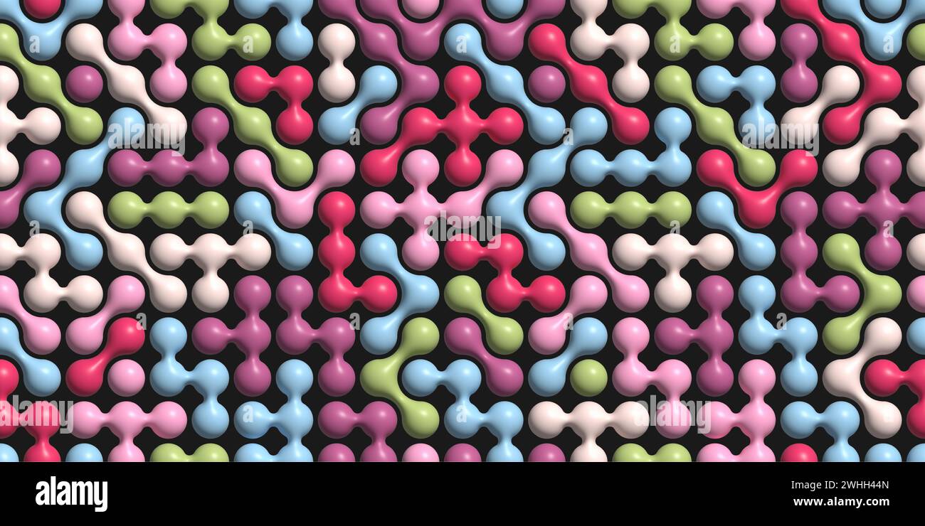 A colorful composition of geometric shapes. A template for a creative ...