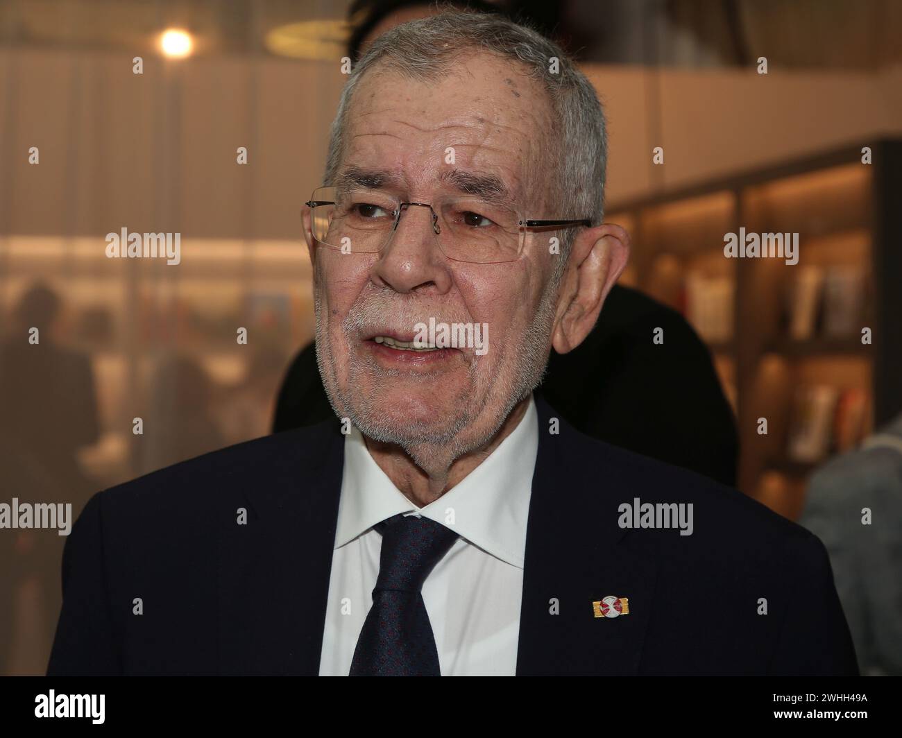 Federal President of the Republic of Austria Alexander Van der Bellen ...