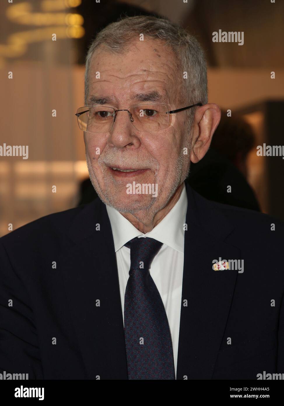 Federal President of the Republic of Austria Alexander Van der Bellen ...