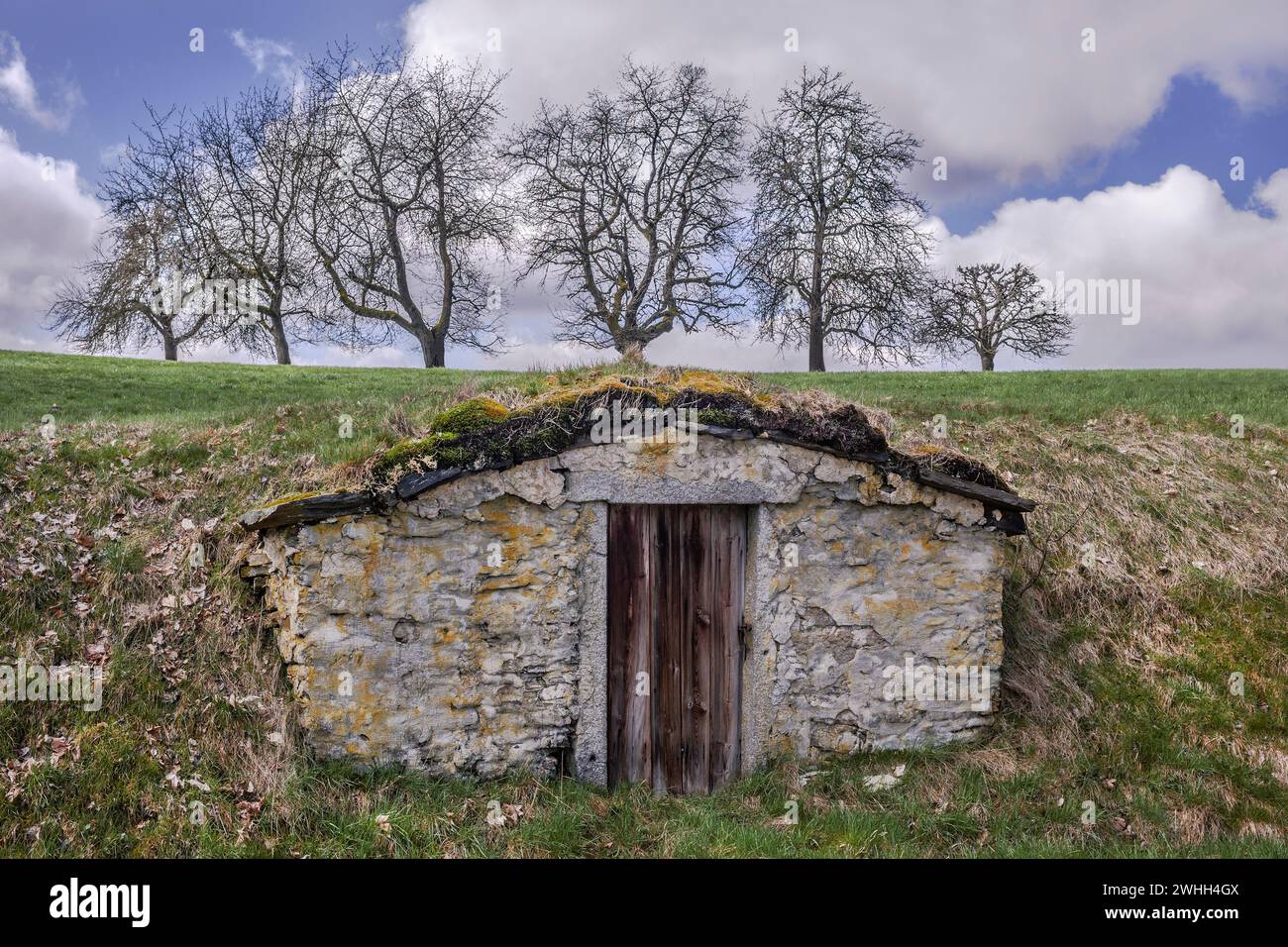 The old earth cellar Stock Photo - Alamy