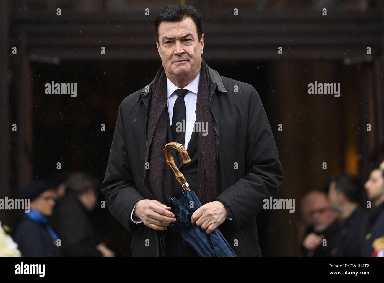 Daniel McVicar al funerale di Vittorio Emanuele di Savoia (86 anni) nel ...