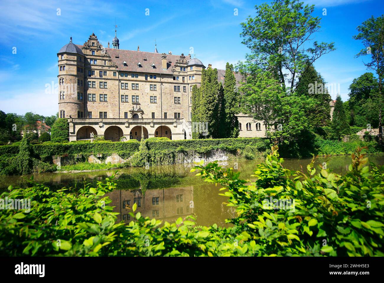 Neuenstein Castle in Neuenstein, Baden-WÃ¼rttemberg, Germany, Europe ...