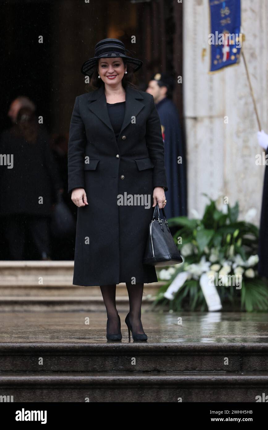 Turin, Italy. 10th Feb, 2024. Princess Victoria Romanovna attending the ...