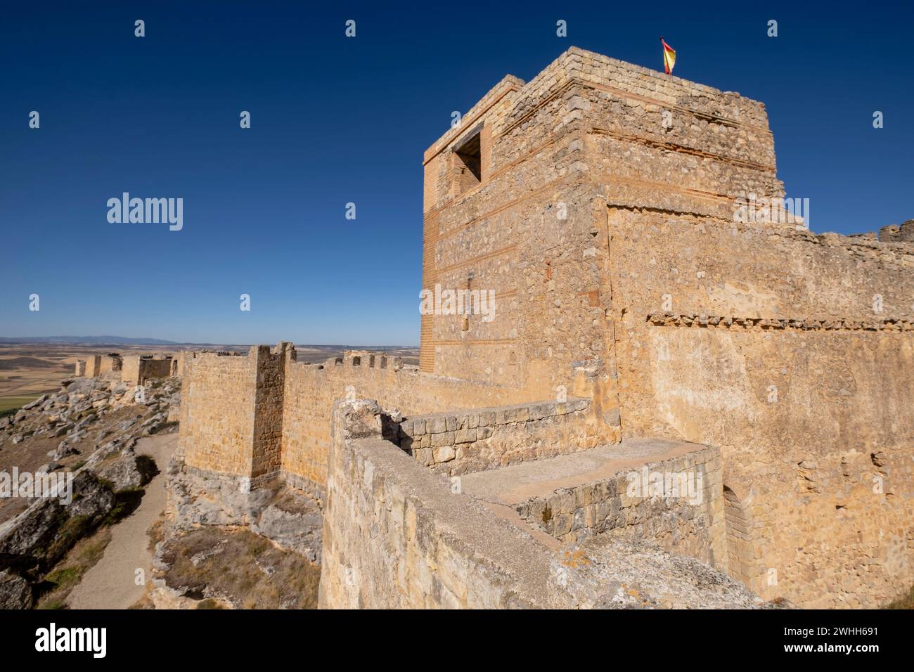 alcazar, Castillo de Gormaz, Siglo X, Gormaz, Soria, Comunidad Autónoma ...