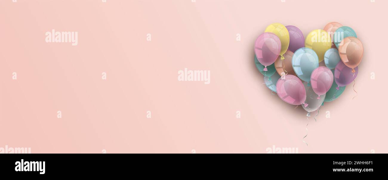 Vector pink header background hi-res stock photography and images - Alamy