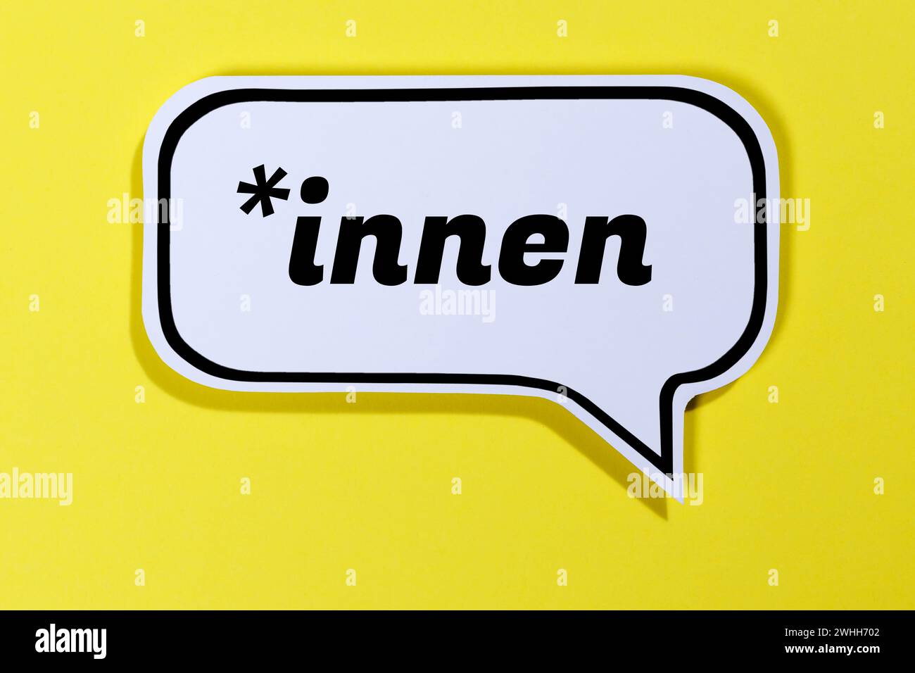 Stuttgart, Germany - January 17, 2024: Gendern With Gendersternchen As ...