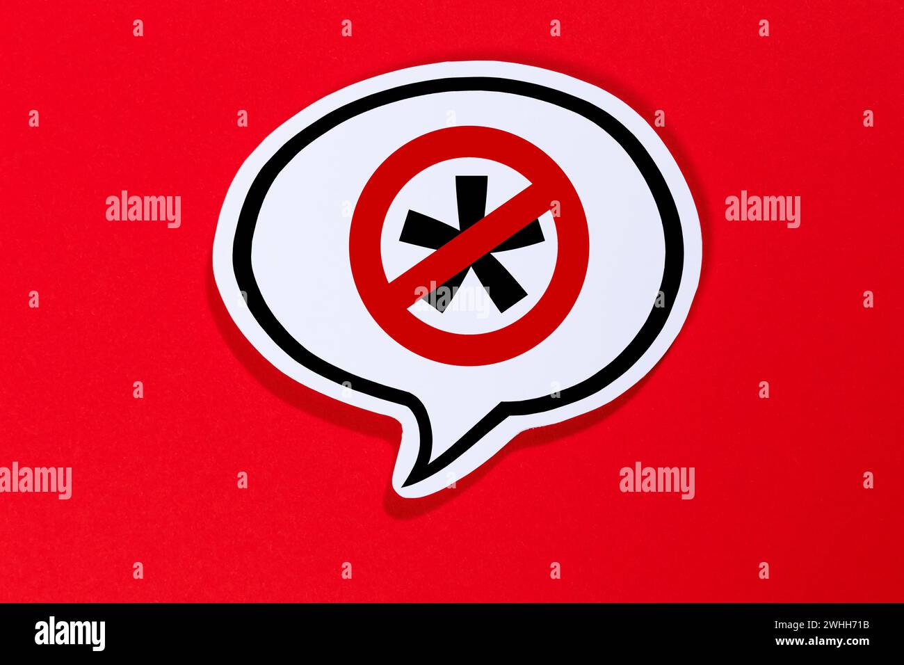 Stuttgart, Germany - January 23, 2024: Gender Ban Gender Ban Genders ...