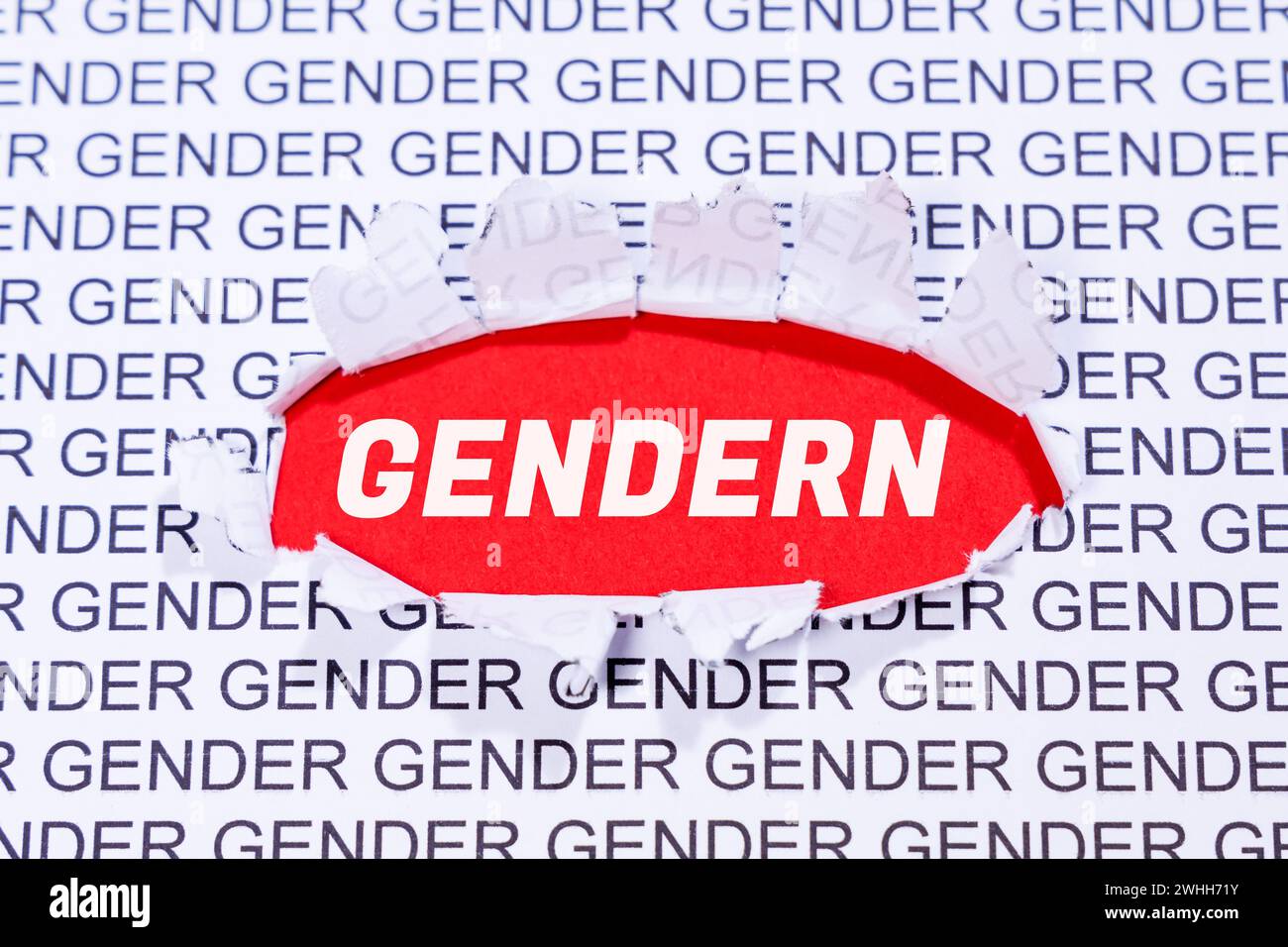 Stuttgart, Germany - January 23, 2024: Gendern As A Symbol For Gender ...