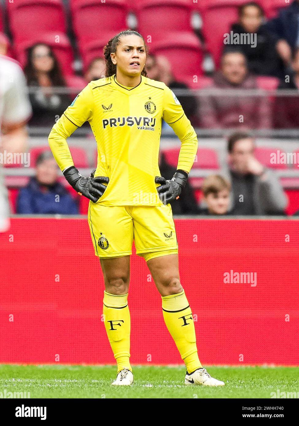 Amsterdam, Netherlands. 10th Feb, 2024. Amsterdam - Feyenoord V1 ...