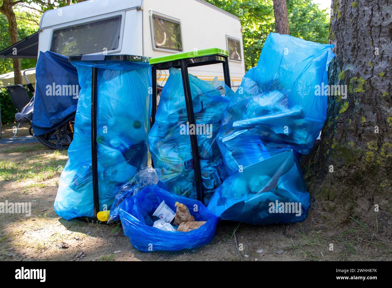 Plastic waste concept collection hi-res stock photography and images ...