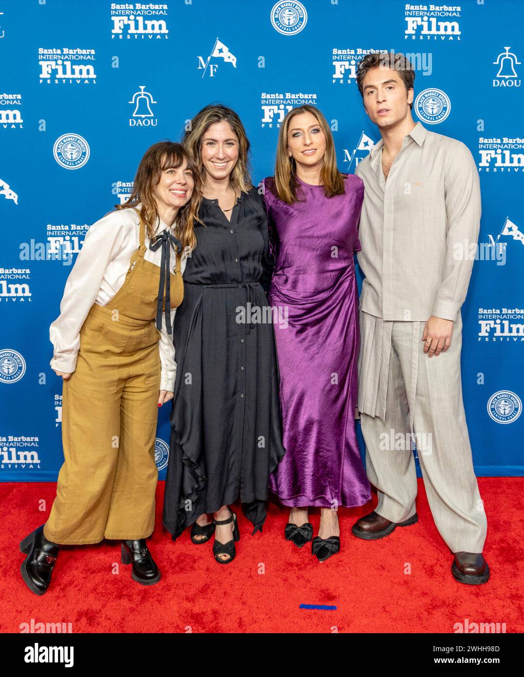 Santa Barbara, USA. 09th Feb, 2024. Red carpet arrivals: Natasha ...
