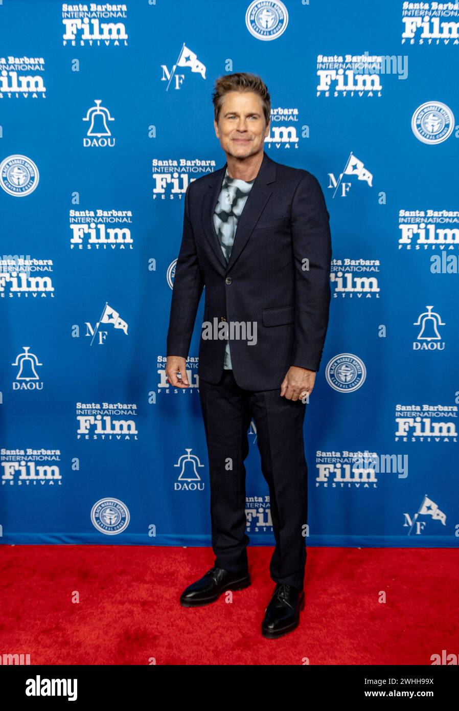 Santa Barbara, USA. 09th Feb, 2024. Red carpet arrivals:Rob Lowe. The ...