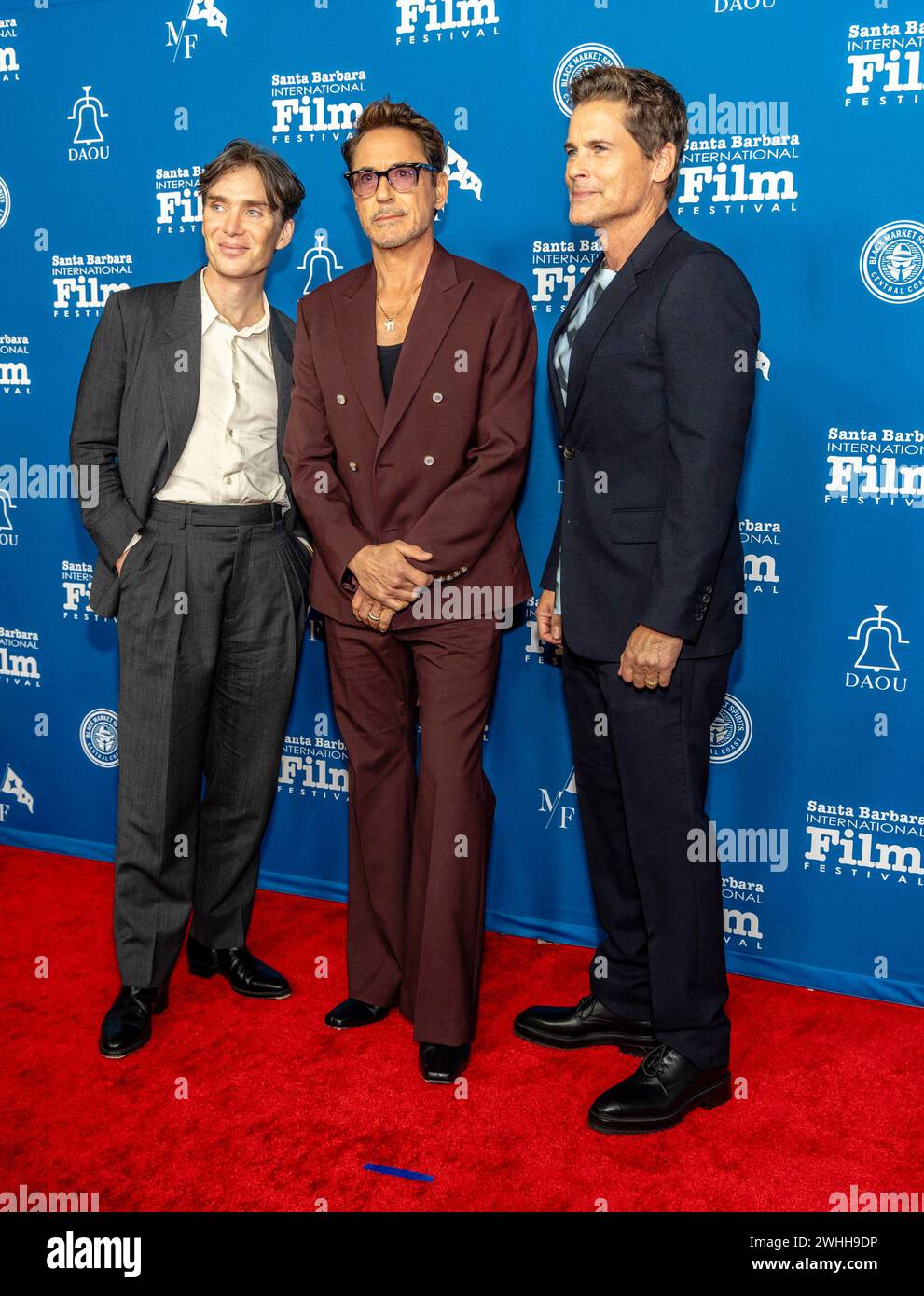 Santa Barbara Usa 09th Feb 2024 Red Carpet Arrivals Cillian Murphy
