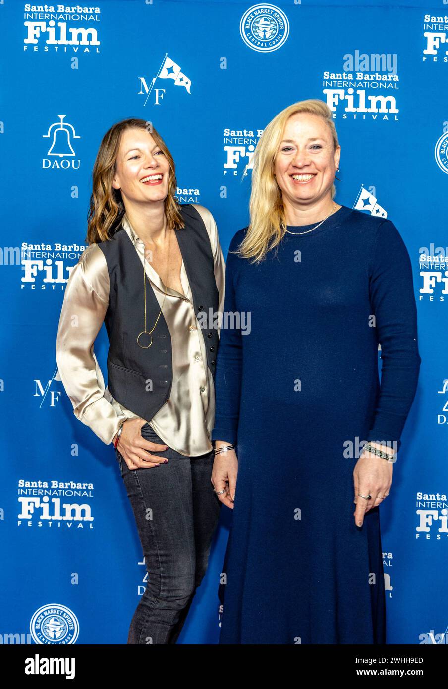 Santa Barbara, USA. 09th Feb, 2024. Red carpet arrivals: Clair Titley ...