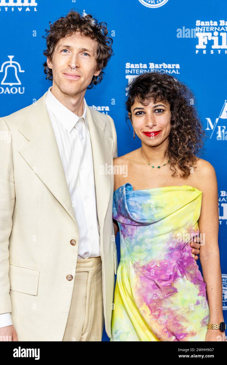 Santa Barbara, USA. 09th Feb, 2024. Red carpet arrivals: Daryl Wein and ...