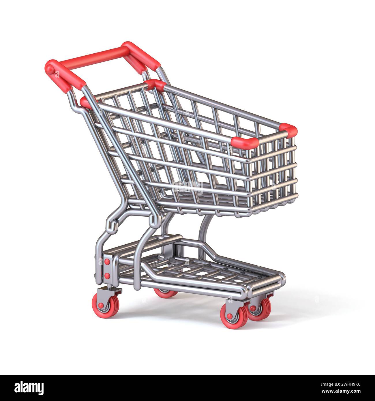 Cartoon shopping cart hi-res stock photography and images - Alamy