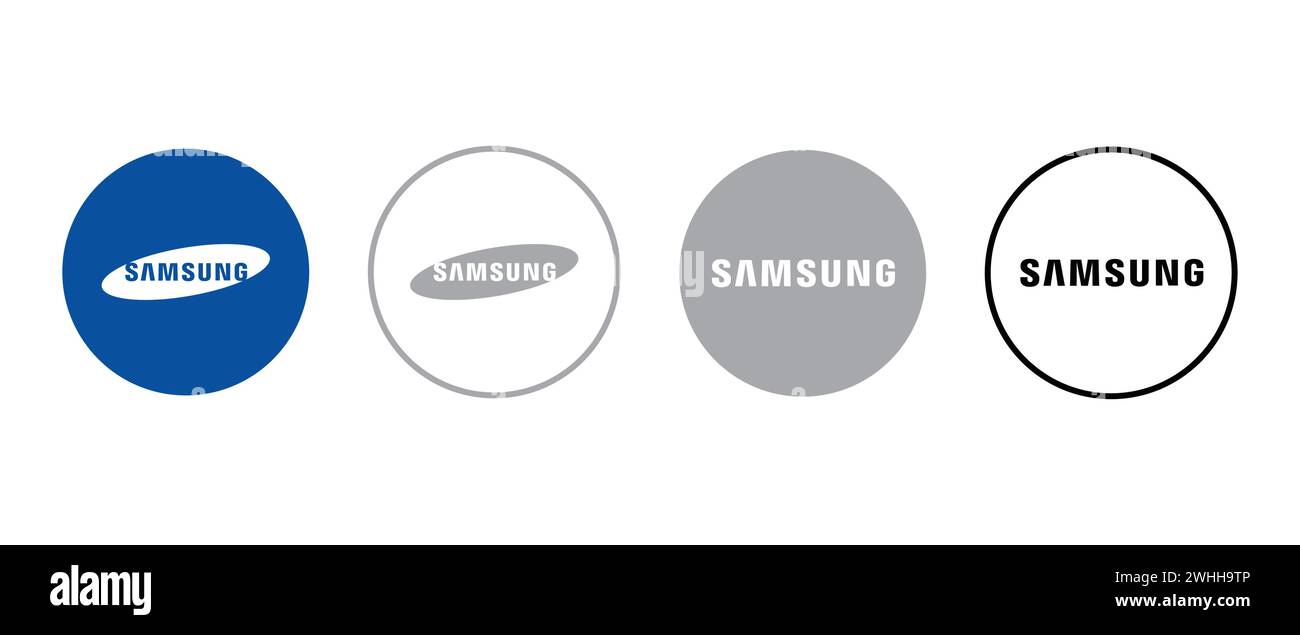 Grey background white samsung Stock Vector Images - Alamy