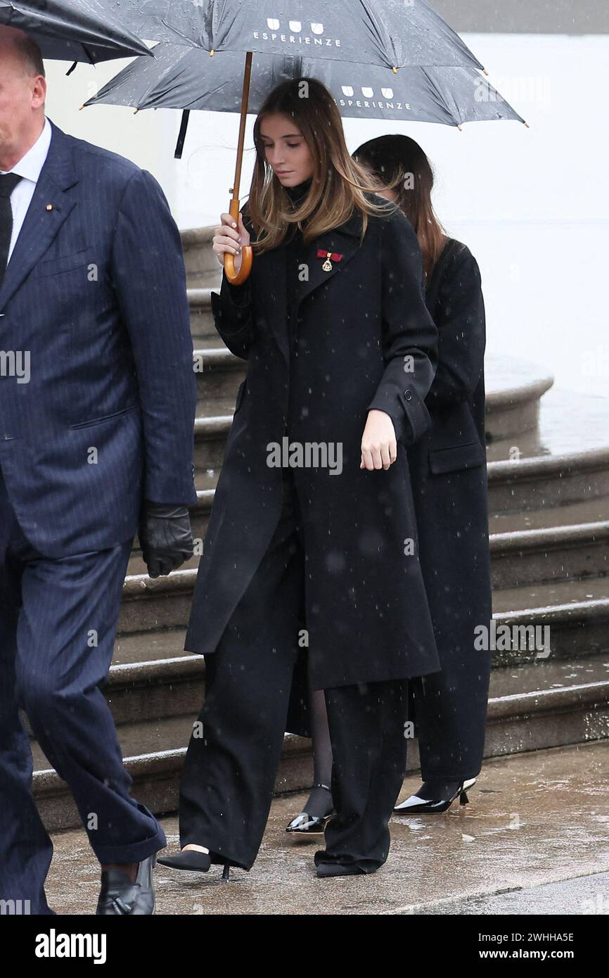 Princess Vittoria of Savoy attending the funeral of the H.S.R. Vittorio ... Princess Vittoria of Savoy attending the funeral of the H.S.R. Vittorio ...