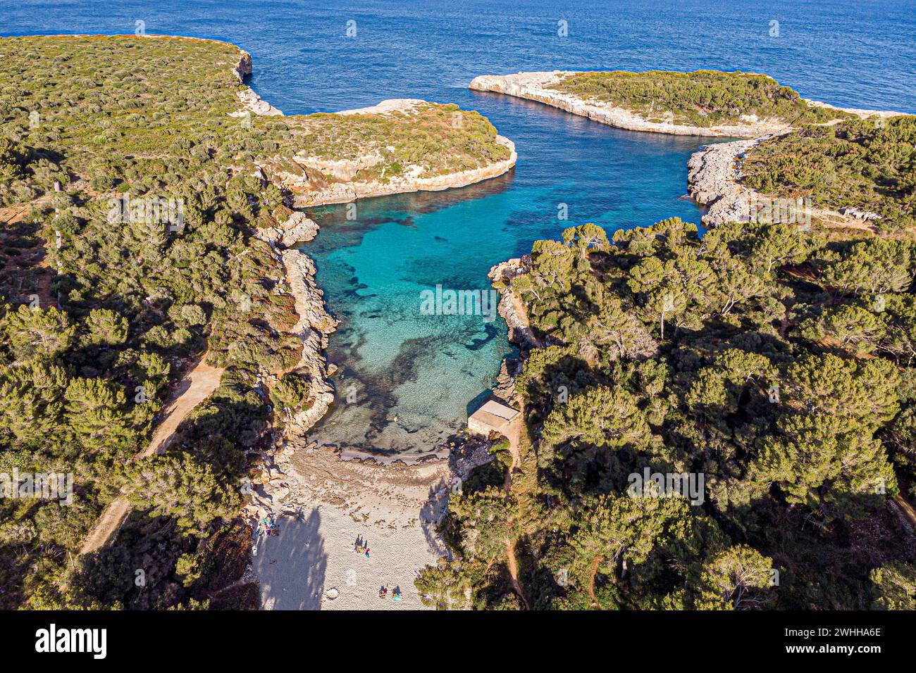 Cala sa Nau Stock Photo - Alamy