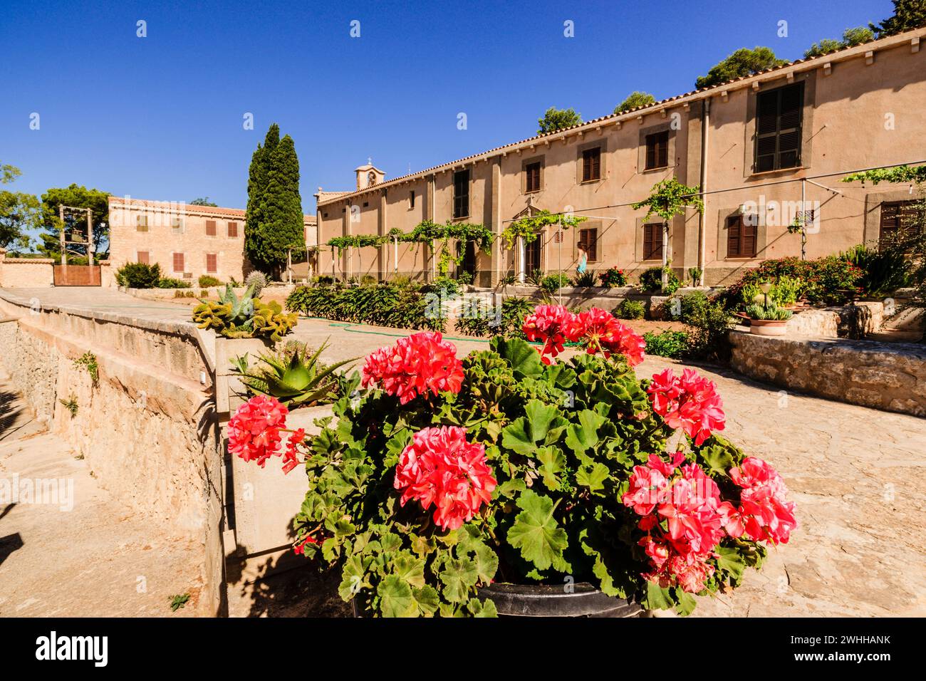 Sanctuary of Sant Honorat 1397 Stock Photo - Alamy