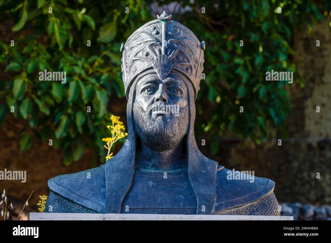 Busto de Almanzor Stock Photo - Alamy