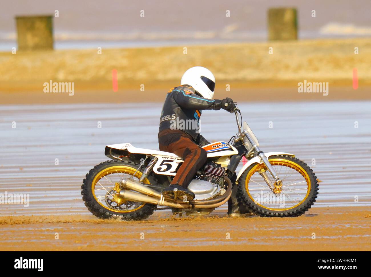 Mablethorpe Sand Racing Stock Photo - Alamy