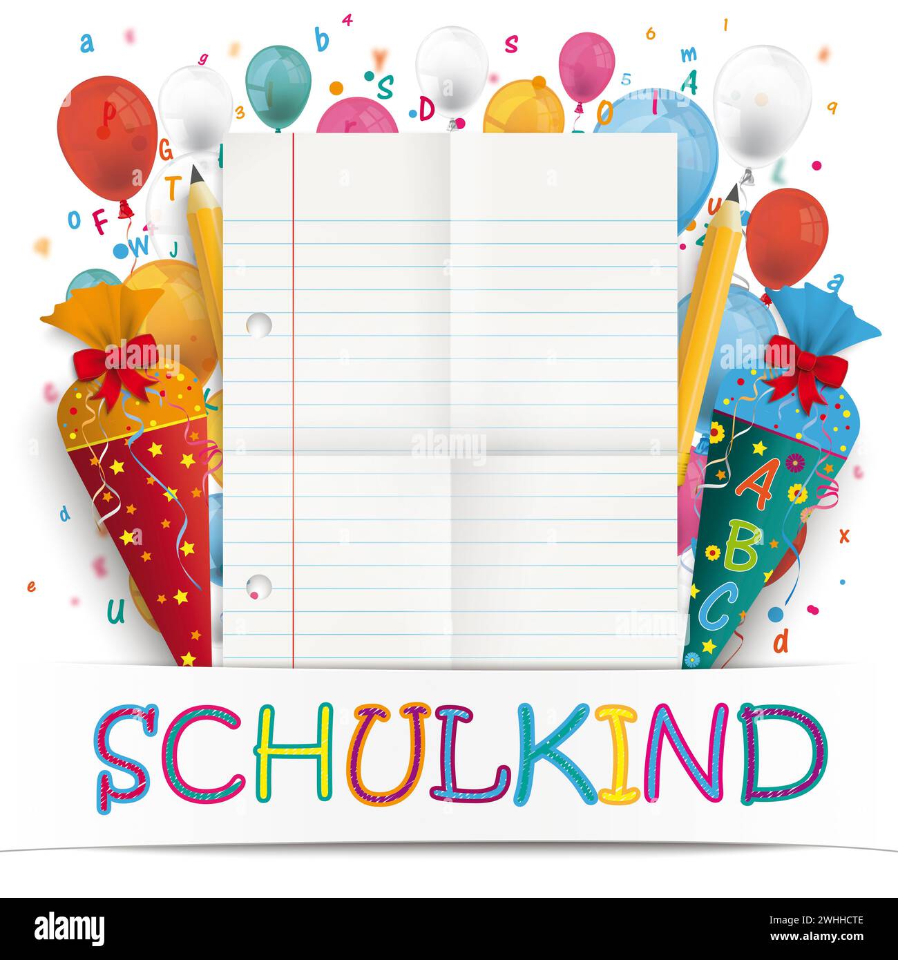 Candy cones and balloons eps 10 vector file hi-res stock photography ...