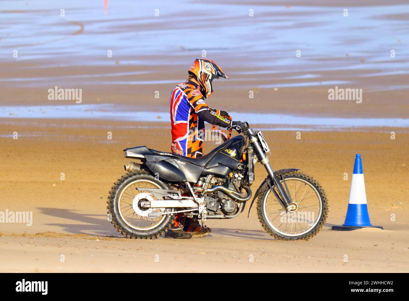 Mablethorpe Sand Racing Stock Photo - Alamy