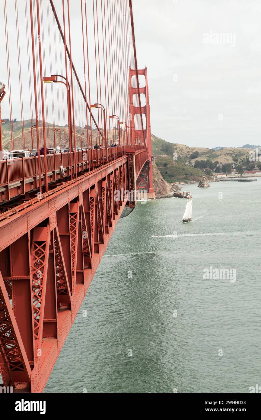 Golden gate bridge perspective hi-res stock photography and images - Alamy