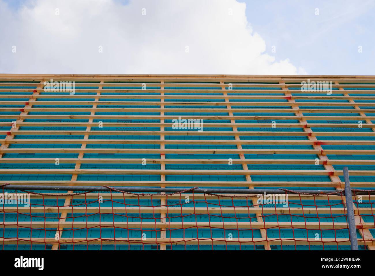 Rooftop with roof lath Stock Photo - Alamy