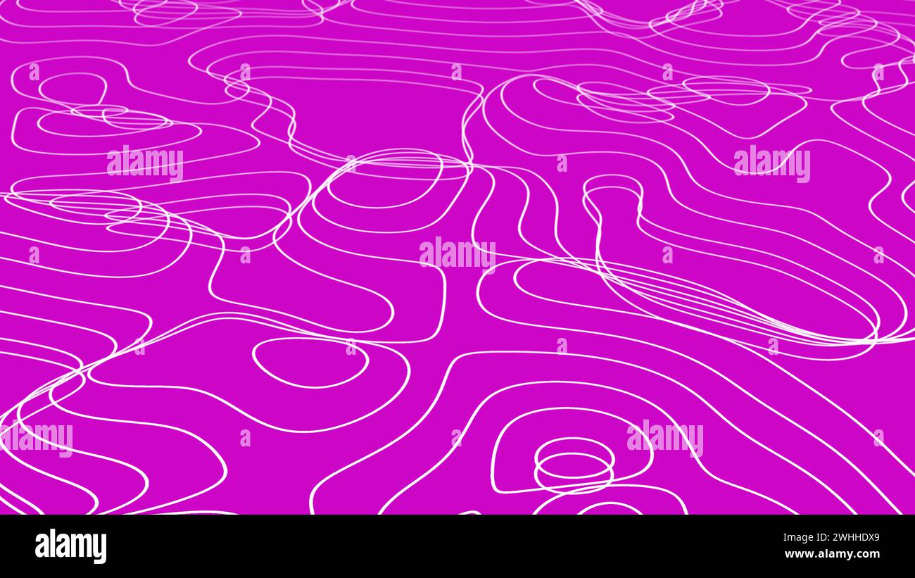 3D Topographic map background concept abstract background. Space ...