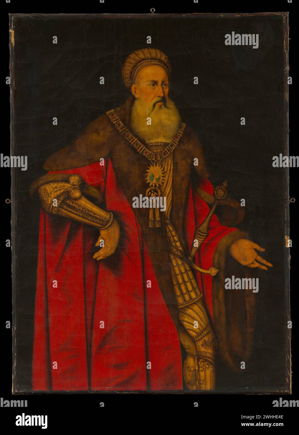 Thomas (1740–1825) and Martha Neate (1741–after 1795) with His Tutor ...