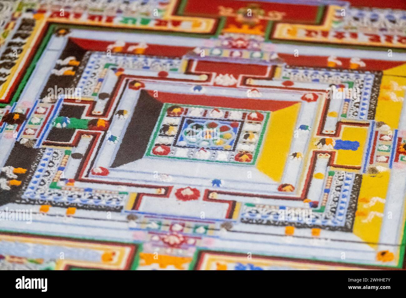 Primal consciousness mandala Stock Photo - Alamy