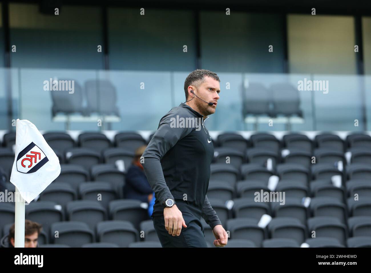 Craven Cottage, Fulham, London, UK. 10th Feb, 2024. Premier League Football, Fulham versus ...