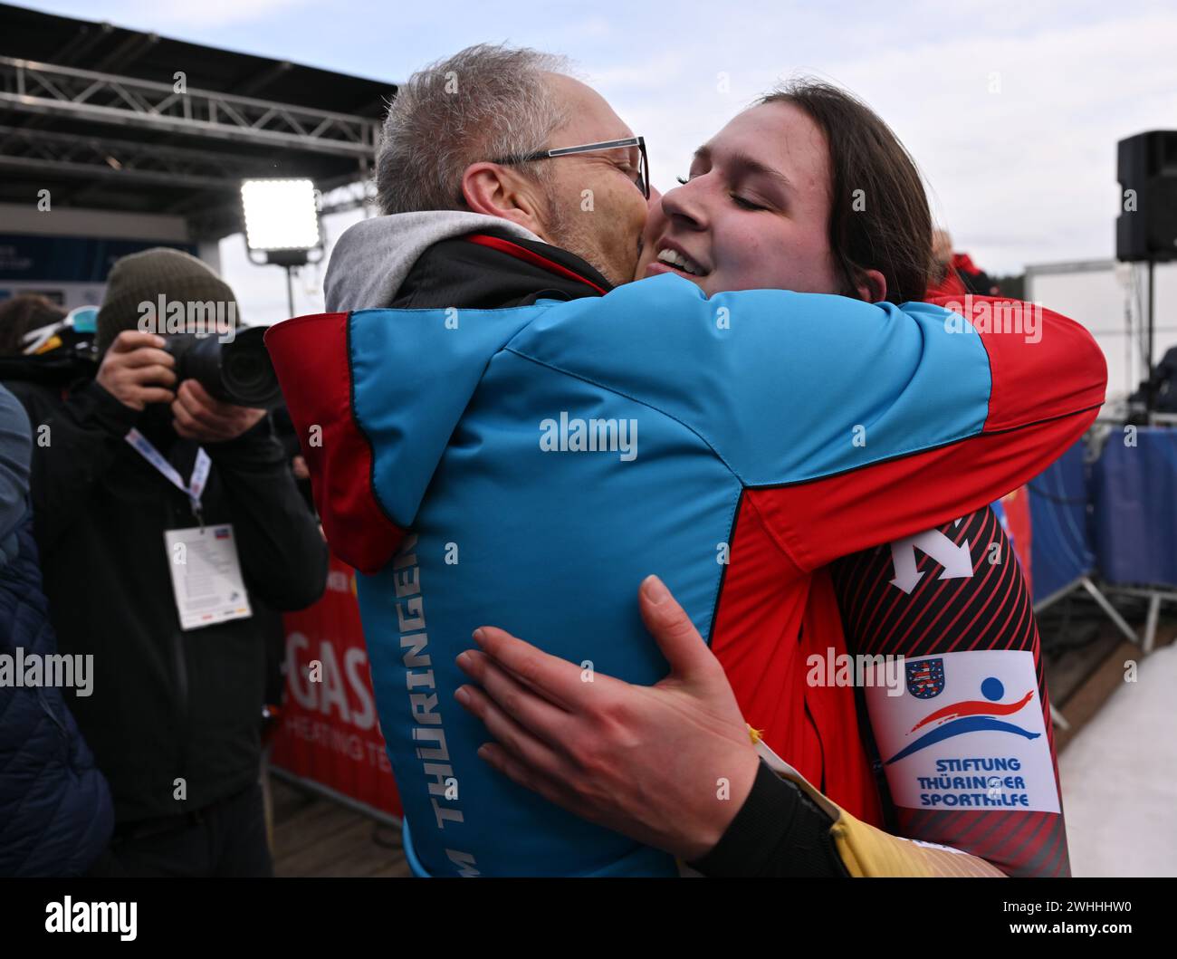 Oberhof, Germany. 10th Feb, 2024. Luge: World Cup, individual, women ...