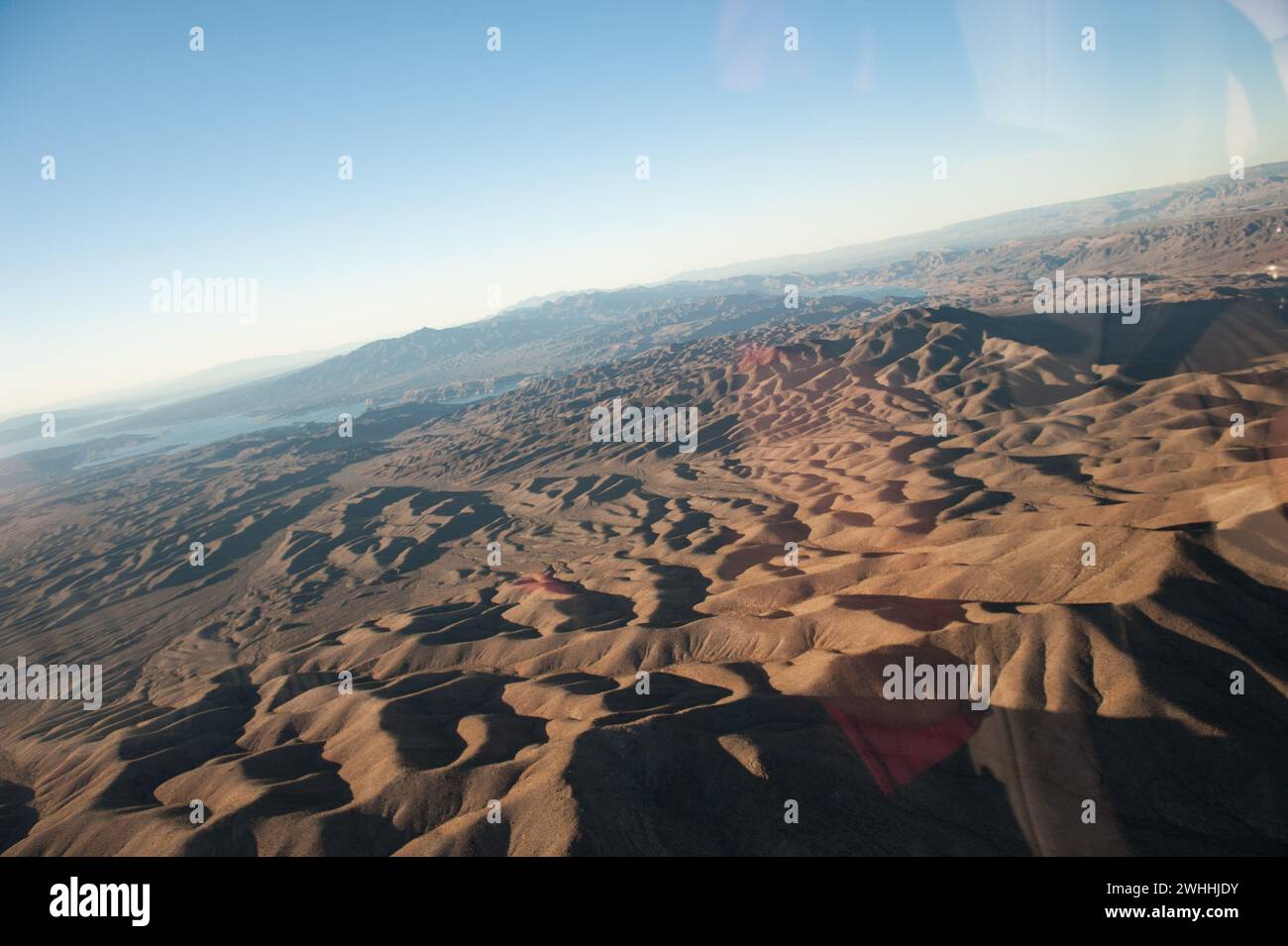 Aerial Photography - Mojave Desert Stock Photo - Alamy