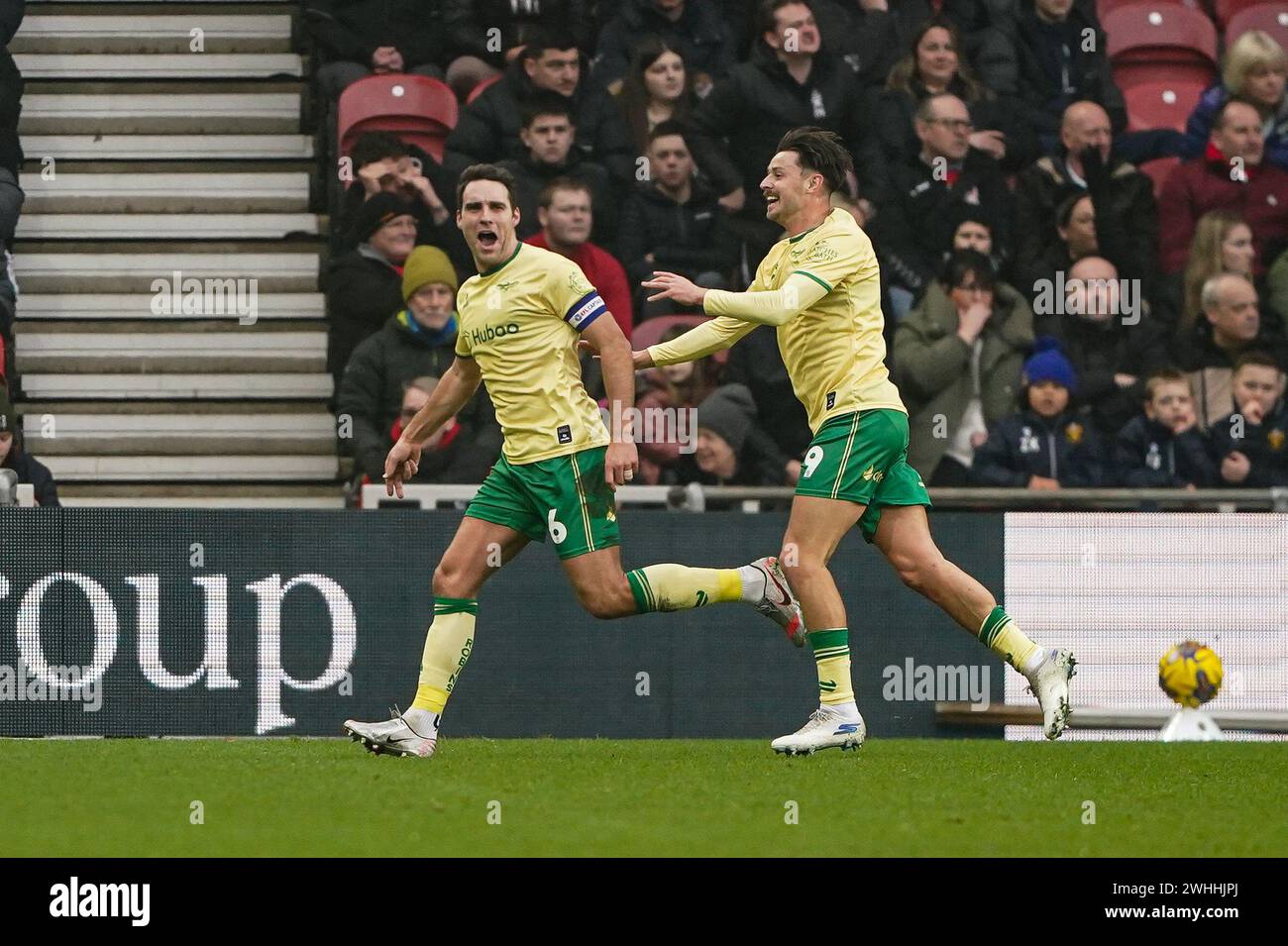 Bristol City's Matty James celebrates scoring during the Sky Bet ...