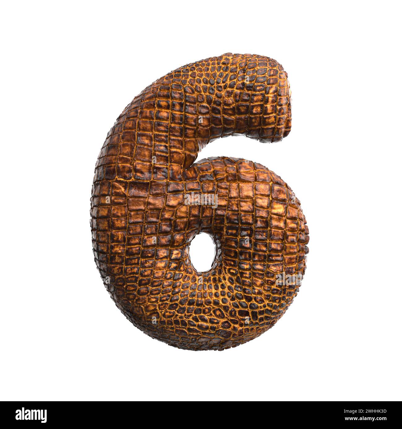 Crocodile number 6 - 3d reptile digit - Suitable for wildlife, ecology ... Crocodile number 6 - 3d reptile digit - Suitable for wildlife, ecology ...