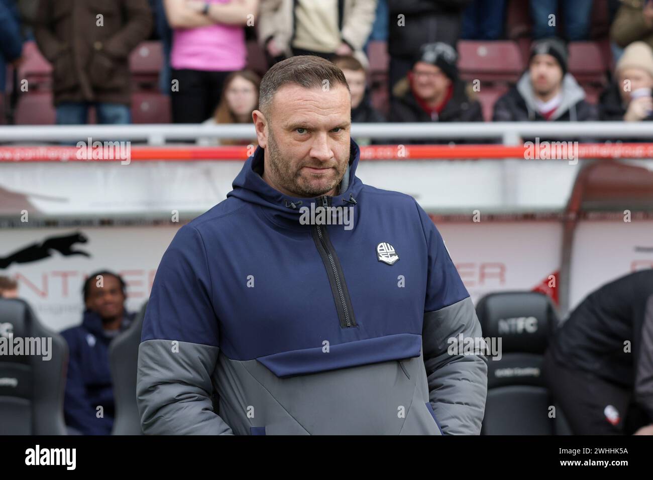 Bolton Wanderers manager Ian Evatt before the Sky Bet League 1 match ...