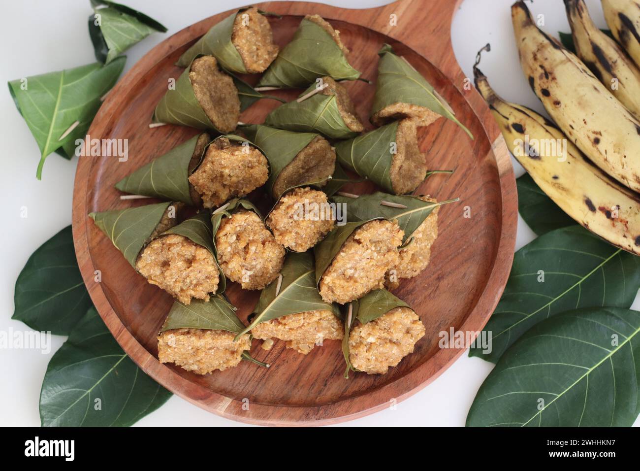 Plantain Dumplings or Ethakka Kumbilappam. A variation of Jack Fruit ...