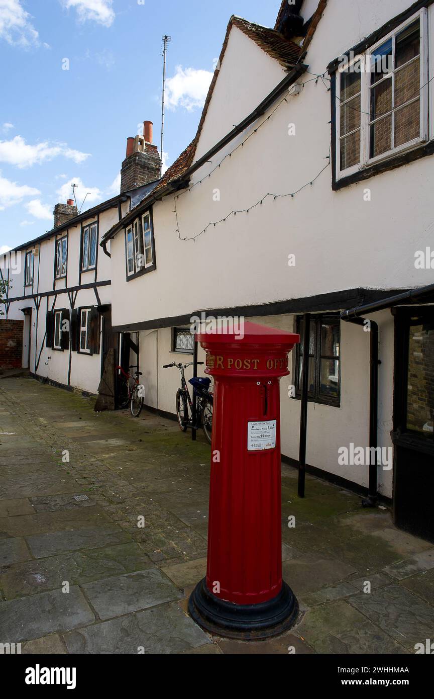 Eton, Windsor, Berkshire, UK. 12th May, 2012. An ornate post box ...
