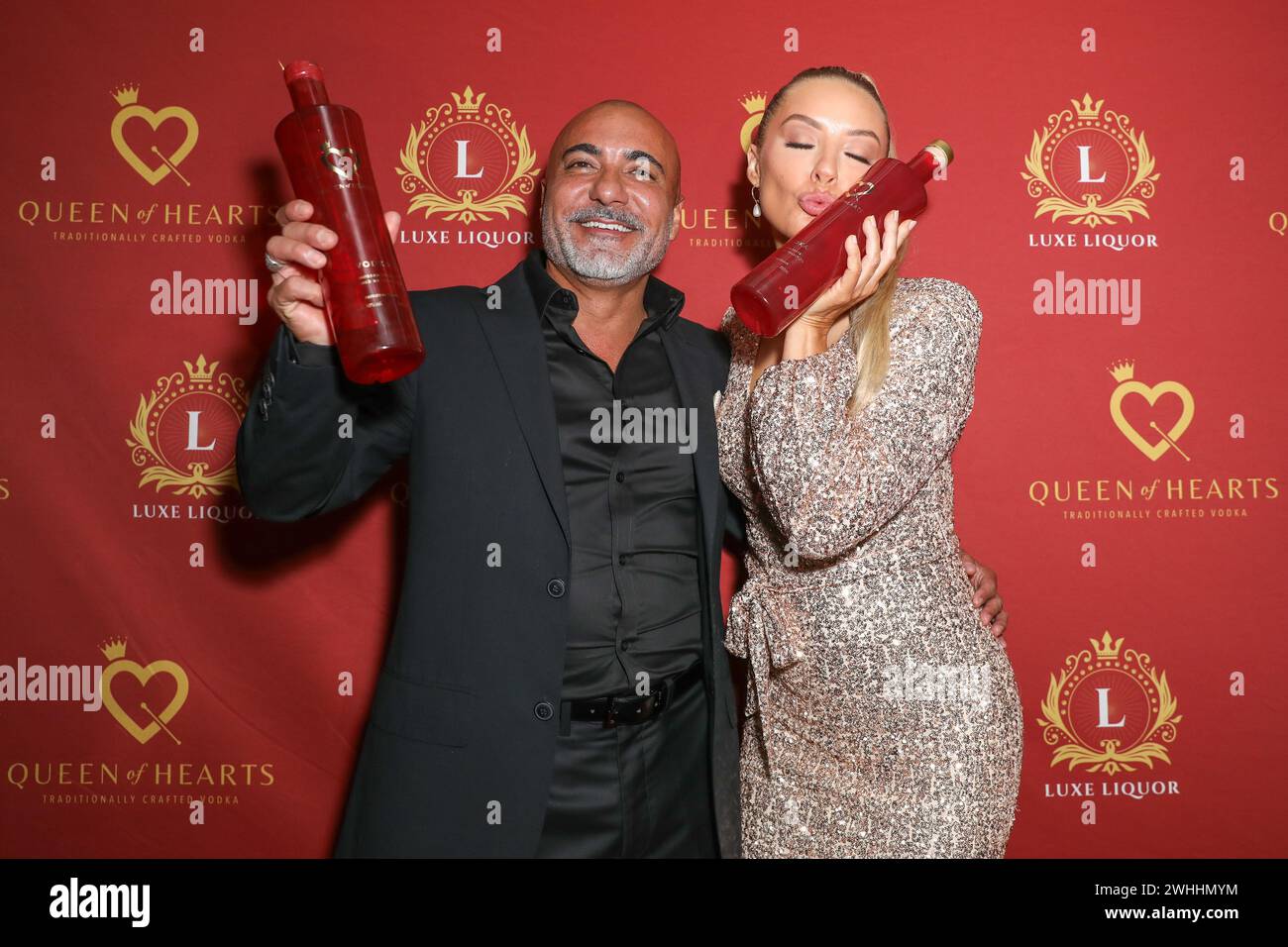 February 10, 2024: NELSON ALFONSO amd AMEE ALFONSO attends the 'Queen of Hearts'' Vodka Launch ...
