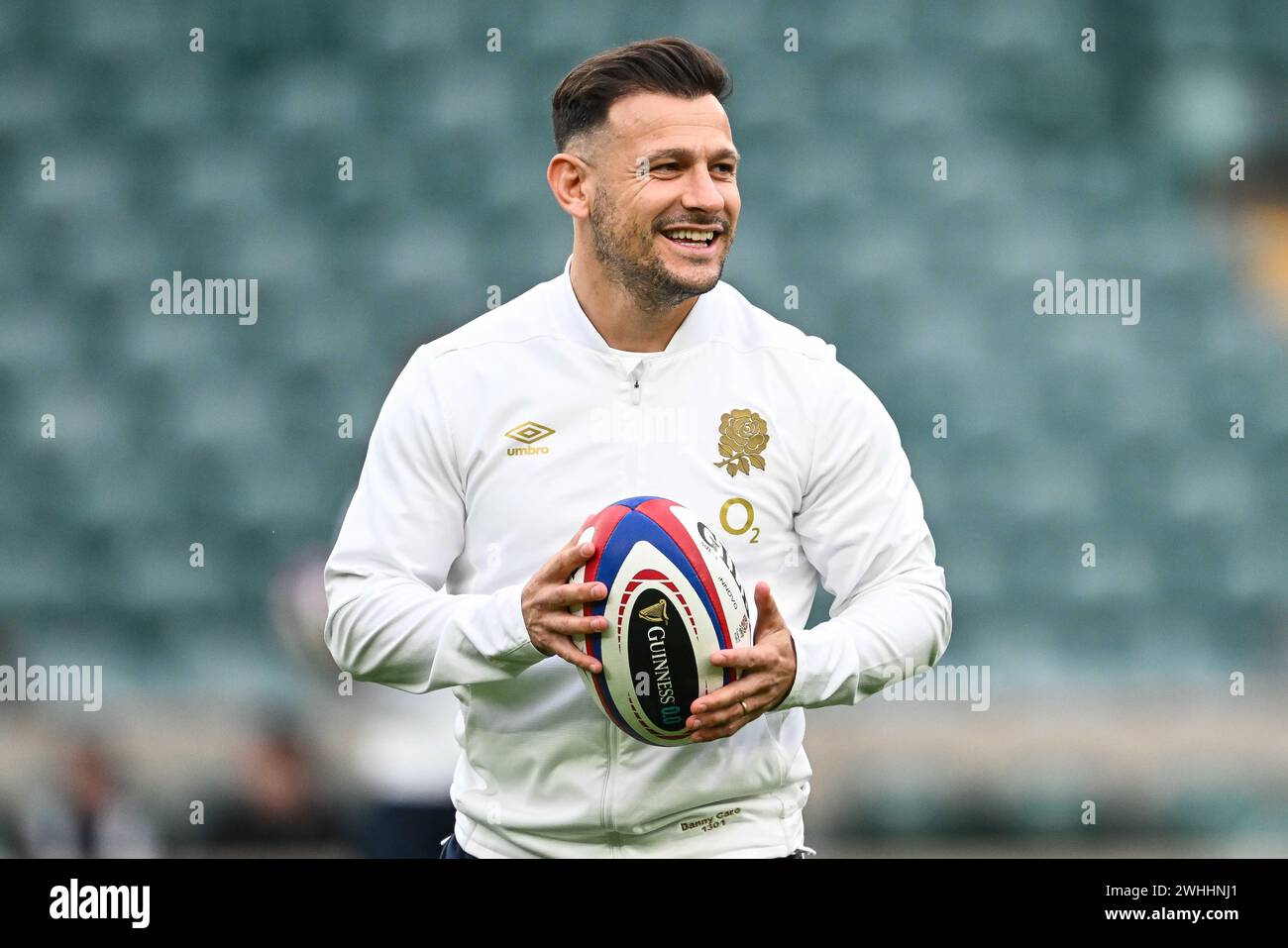 Danny Care of England arrives ahead of the 2024 Guinness 6 Nations ...