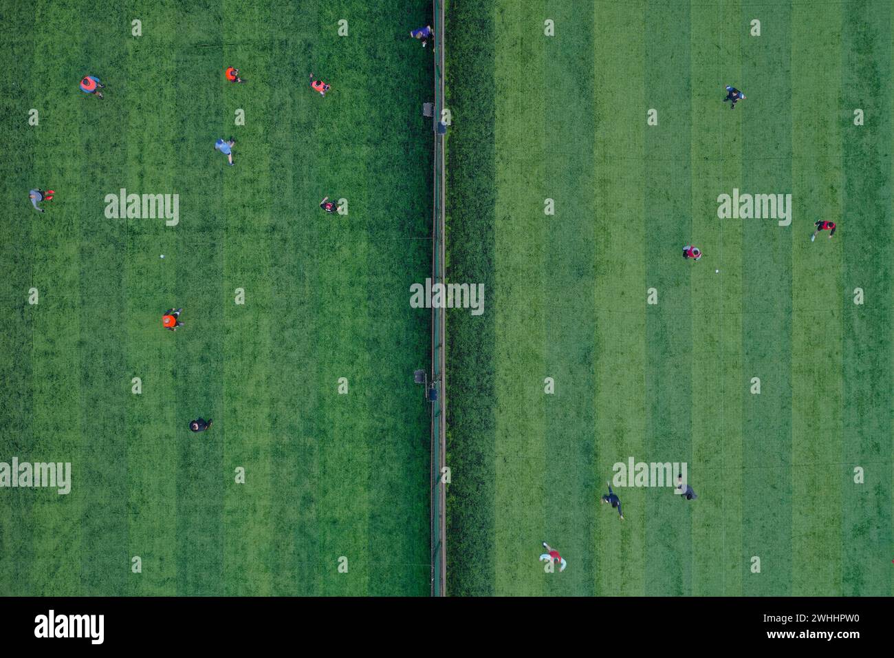 Children school playground uk aerial hi-res stock photography and ...