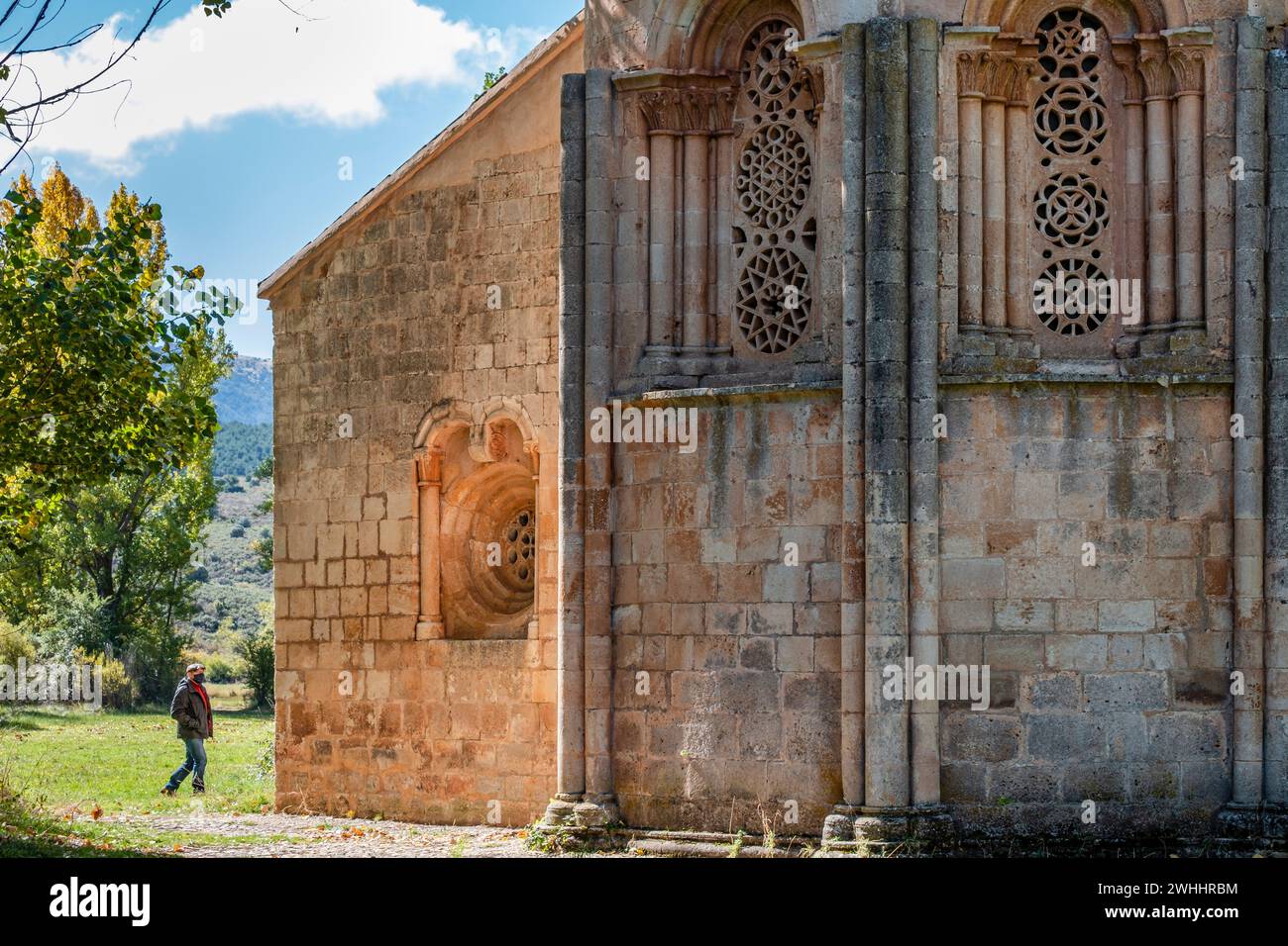 Ermita de Santa Coloma Stock Photo - Alamy