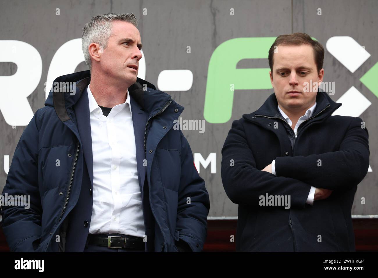 Liege, Belgium. 10th Feb, 2024. Standard's sport director Irish Fergal ...