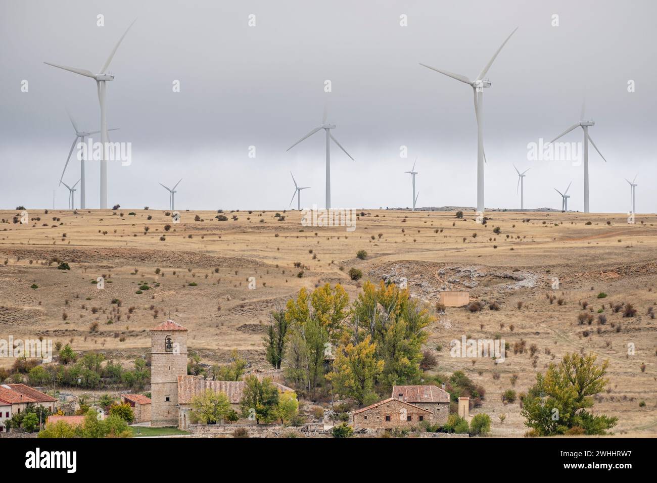 Wind energy installations hi-res stock photography and images - Alamy