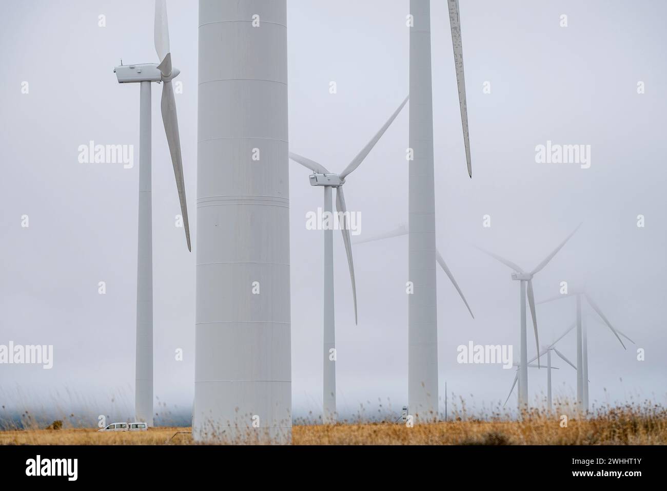 Wind energy installations hi-res stock photography and images - Alamy